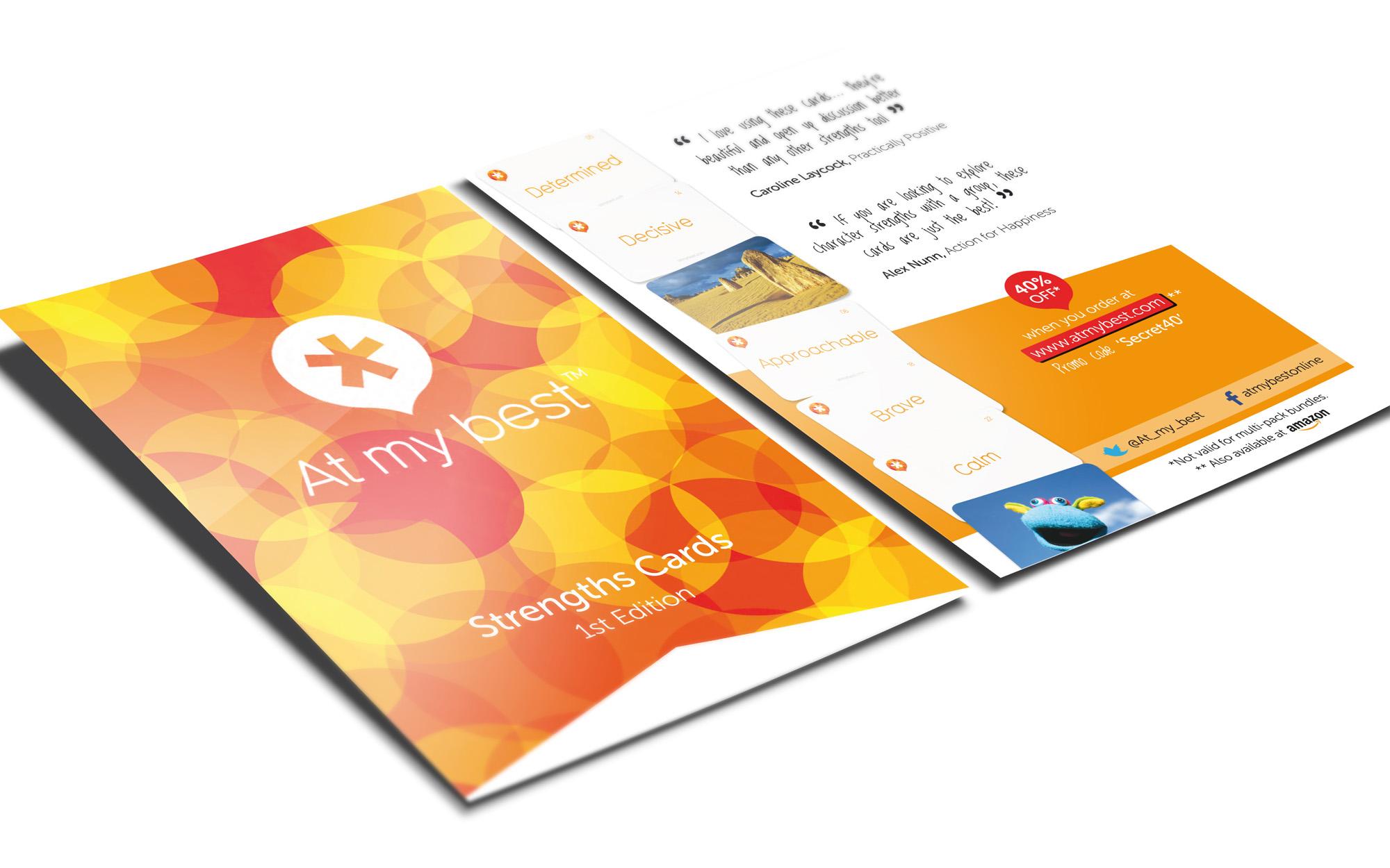 Leaflet design - At my best • Silvia Sciuto • Graphic & Web designer in ...